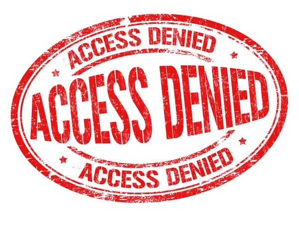 Access denied stamp — Stock Vector © roxanabalint #29197861 Access denied stamp — Stock Vector © roxanabalint #29197861