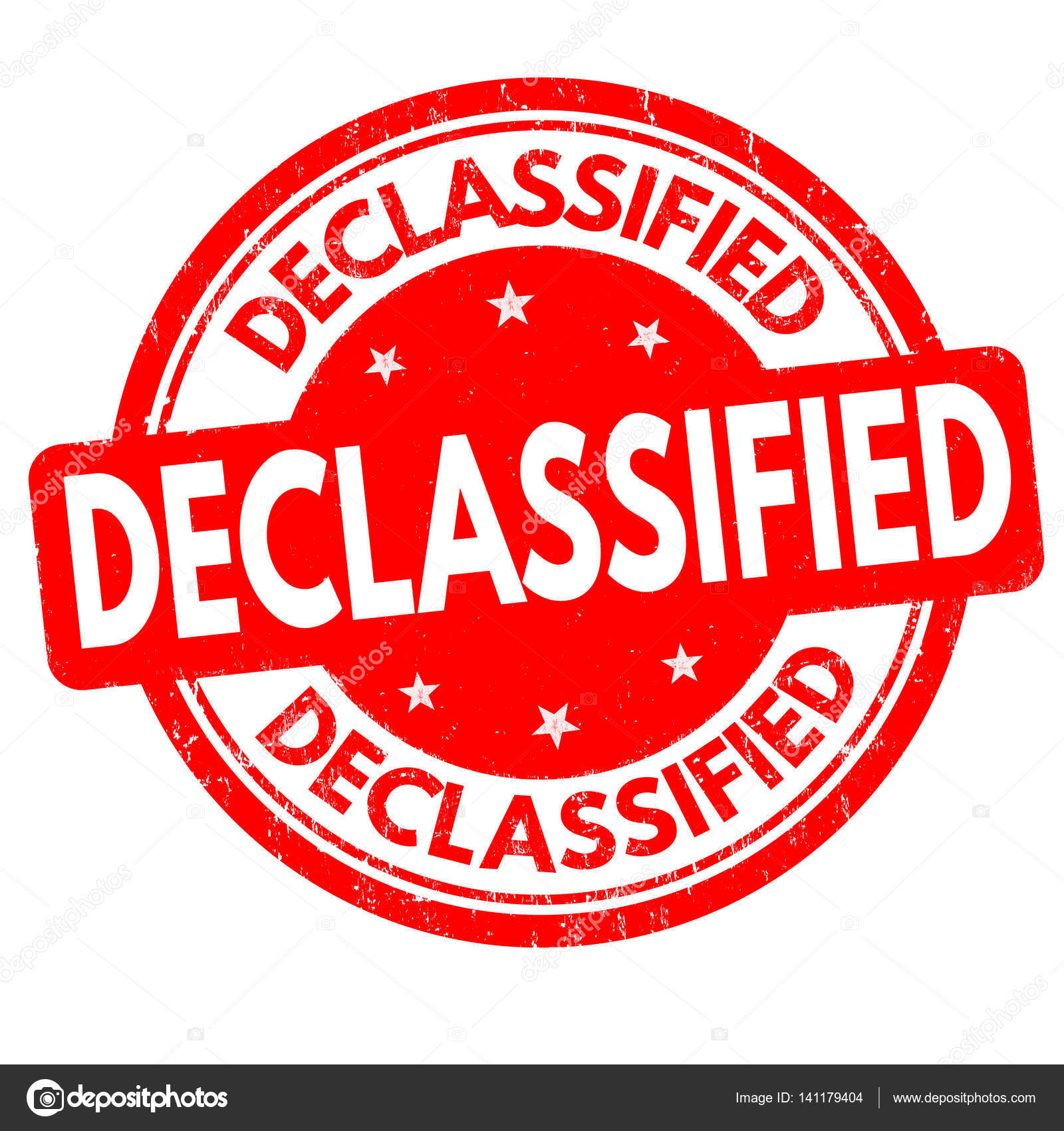 Declassified Stamp