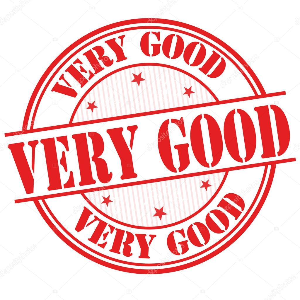 Very good sign or stamp — Stock Vector © roxanabalint #142246158