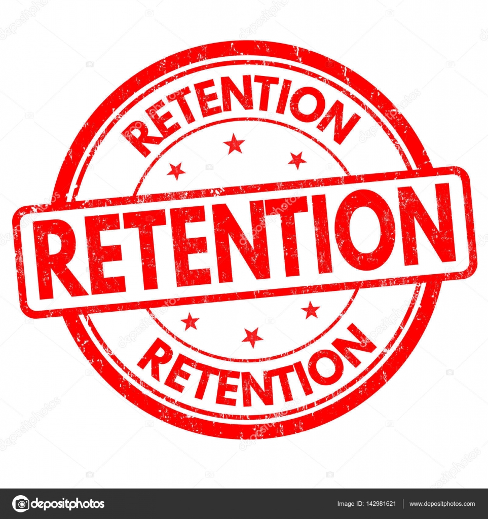 Retention sign or stamp Stock Vector Image by ©roxanabalint #142981621