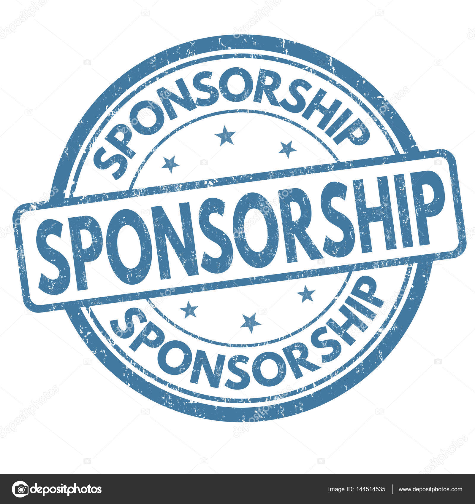 Sponsorship sign or stamp Stock Vector Image by ©roxanabalint #144514535