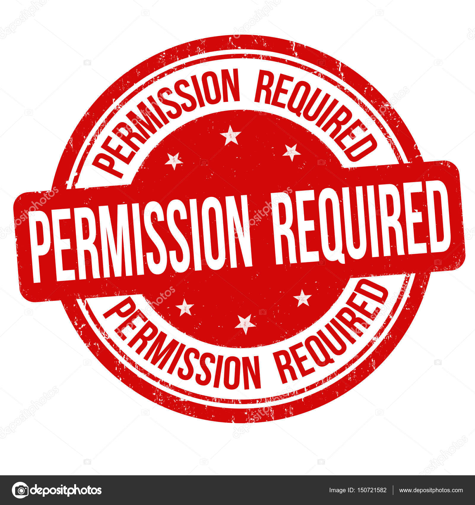 Permiso requerido signo o sello Vector de stock #150721582 de ©roxanabalint