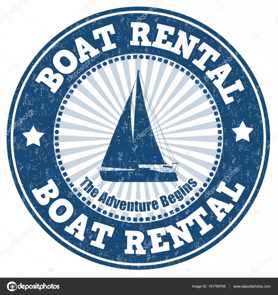 Boat rental sign or stamp Stock Vector Image by ©roxanabalint #151789768