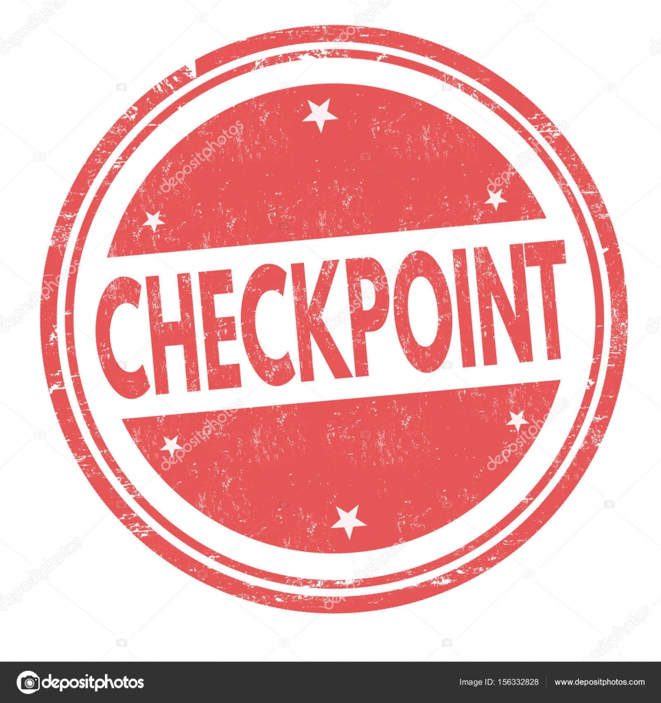 Checkpoint sign or stamp Stock Vector Image by ©roxanabalint #156332828