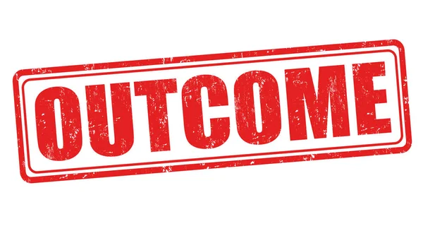 Outcome sign or stamp Stock Vector Image by ©roxanabalint #160093690