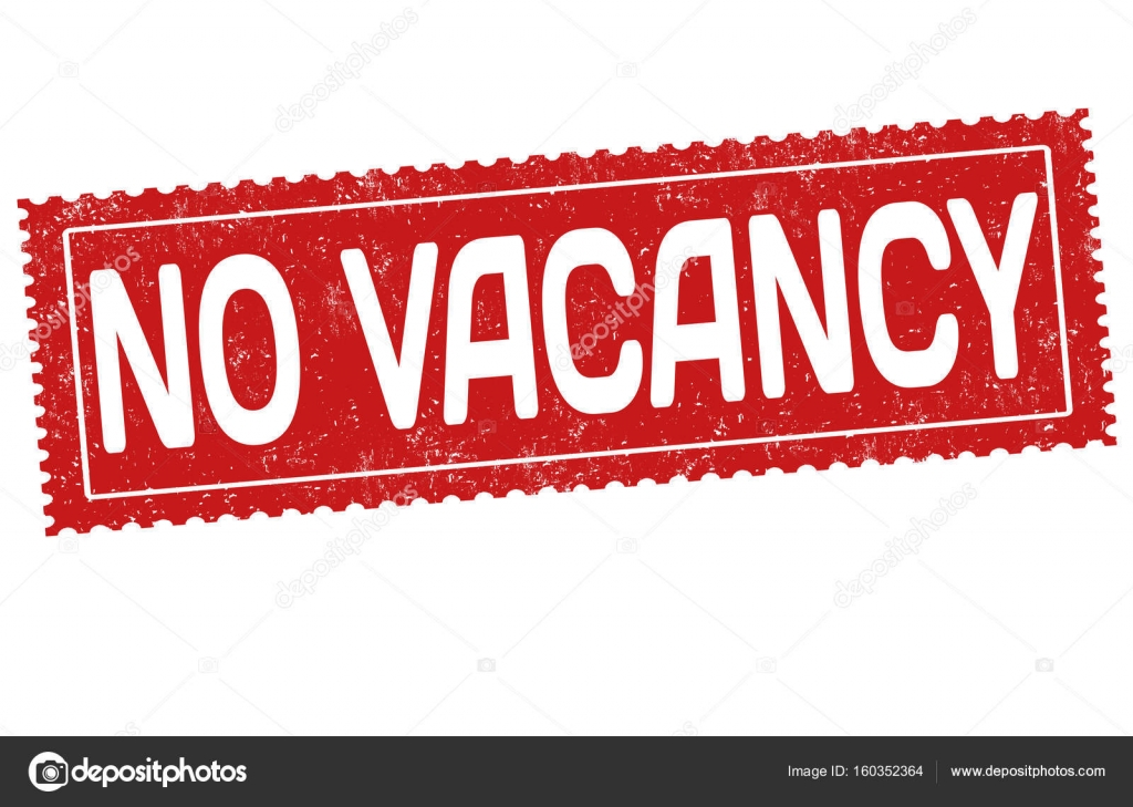 No vacancy sign or stamp Stock Vector Image by ©roxanabalint #160352364