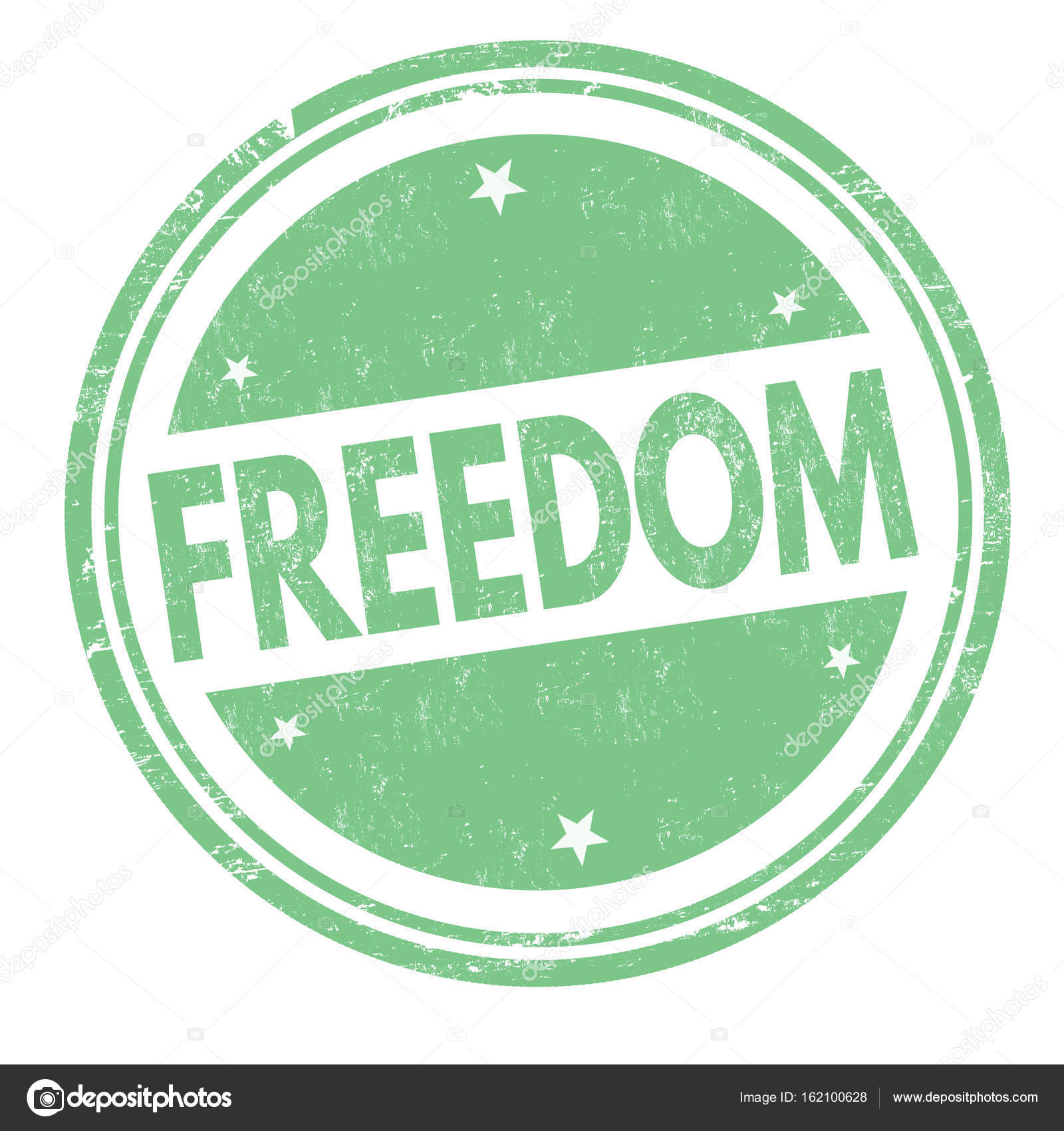 Freedom sign or stamp Stock Vector Image by ©roxanabalint #162100628