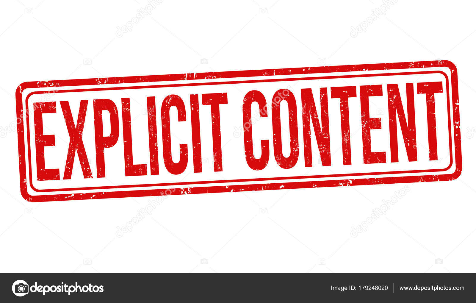 Explicit content grunge rubber stamp Stock Vector Image by ...