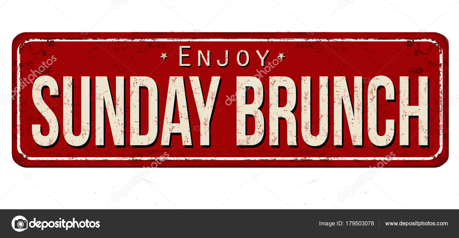 Sunday Brunch Clipart