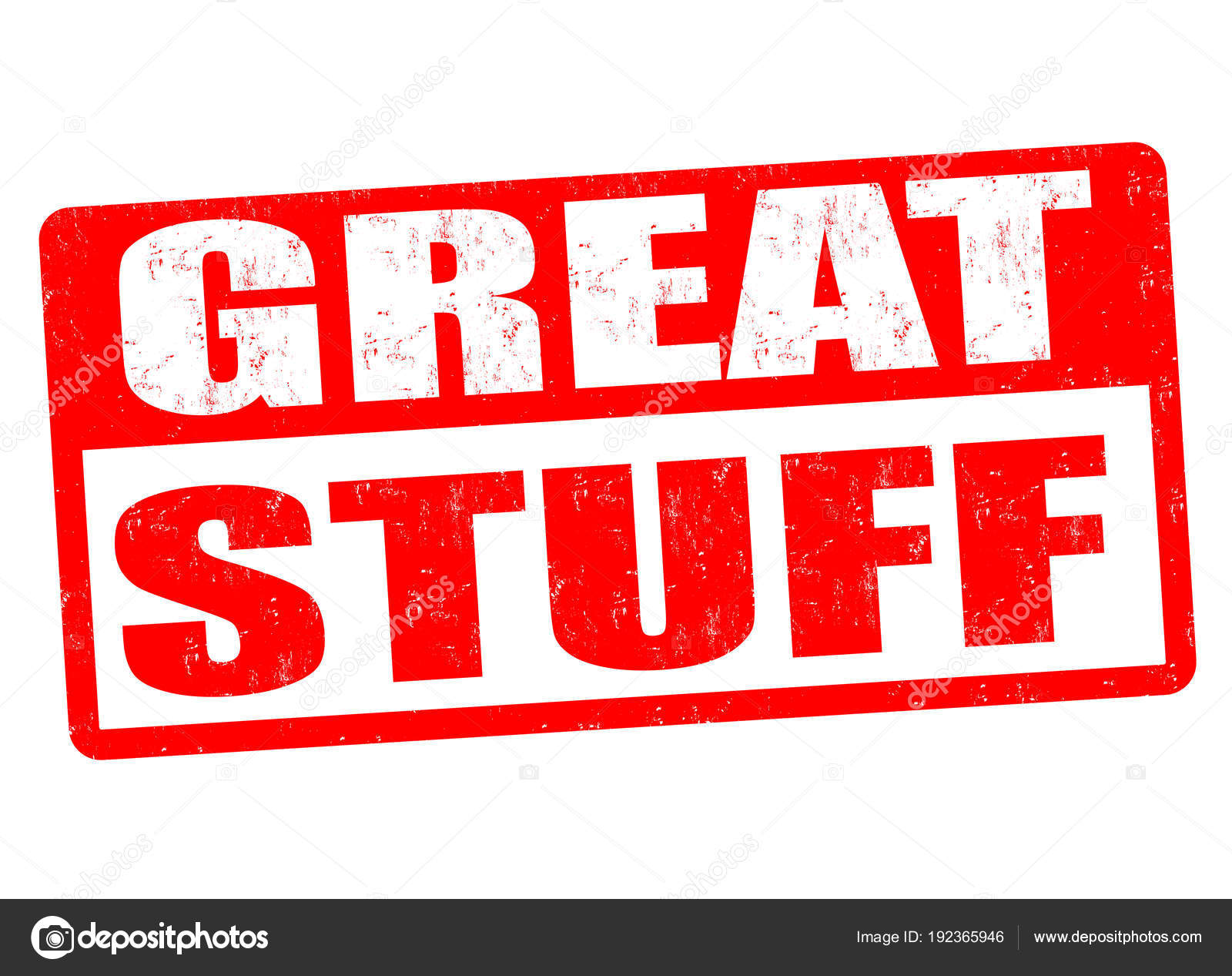 Great stuff grunge rubber stamp Stock Vector Image by ©roxanabalint ...
