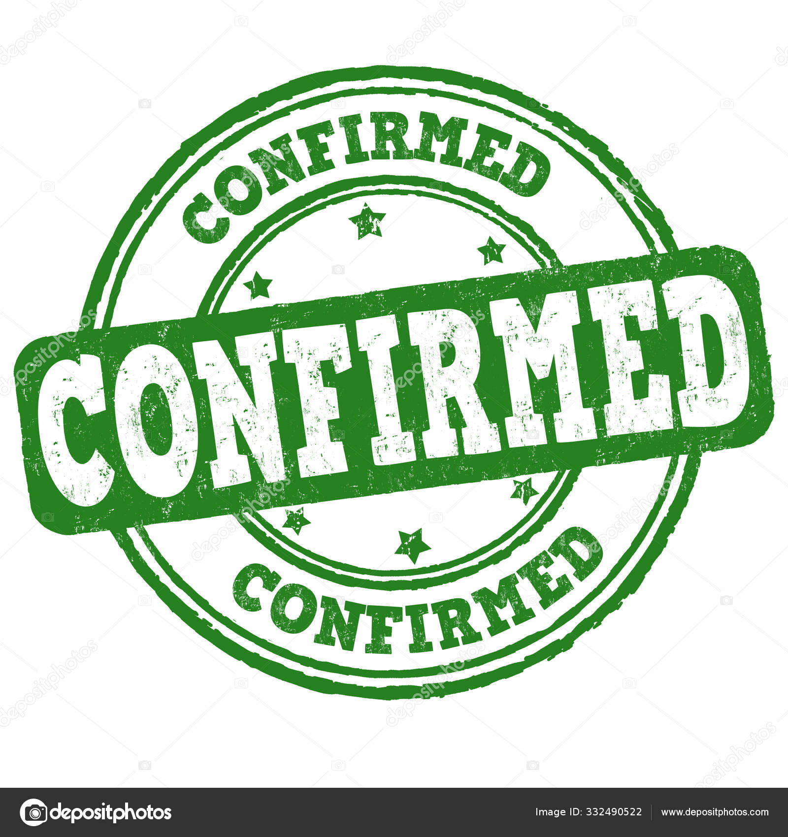 Confirmed sign or stamp Stock Vector Image by ©roxanabalint #332490522