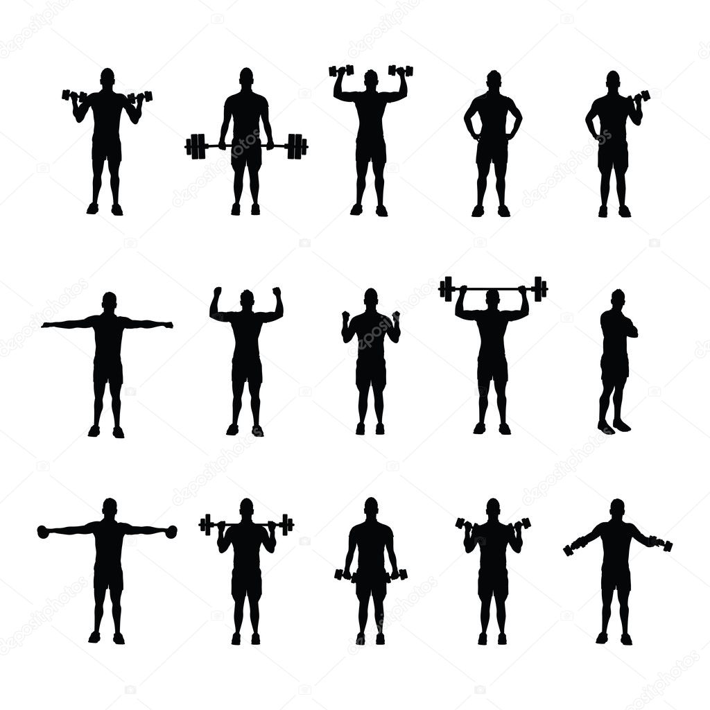 Training group black Stock Vector Image by ©jameschipper #125055830