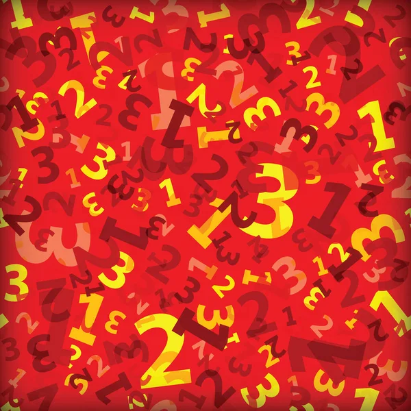 Red number background Stock Vector by ©jameschipper 153775508
