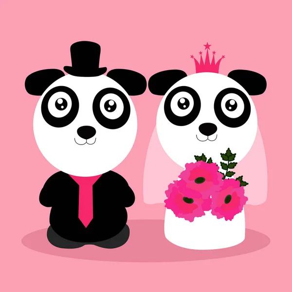 21,850,248 Panda boda Vector Images | Depositphotos