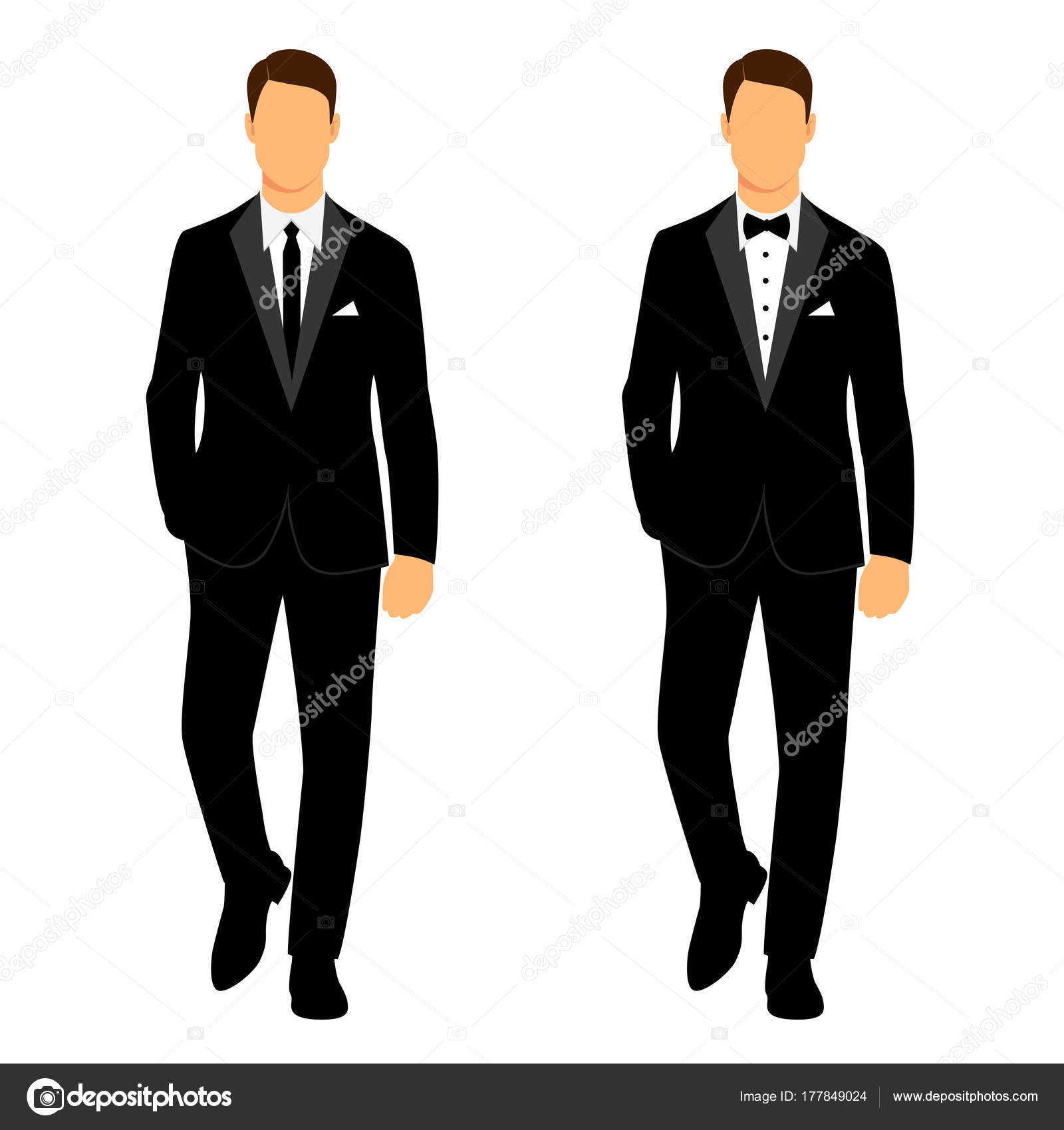 Tuxedo Man Vector