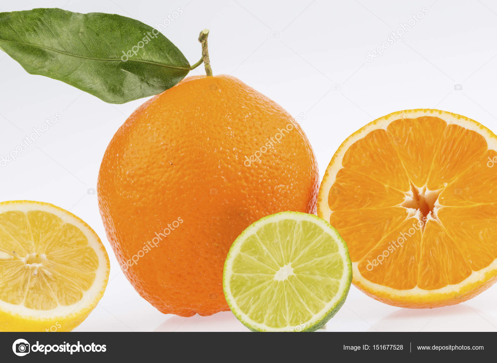 Reflection of an orange — Stock Photo © ginasanders #151677528