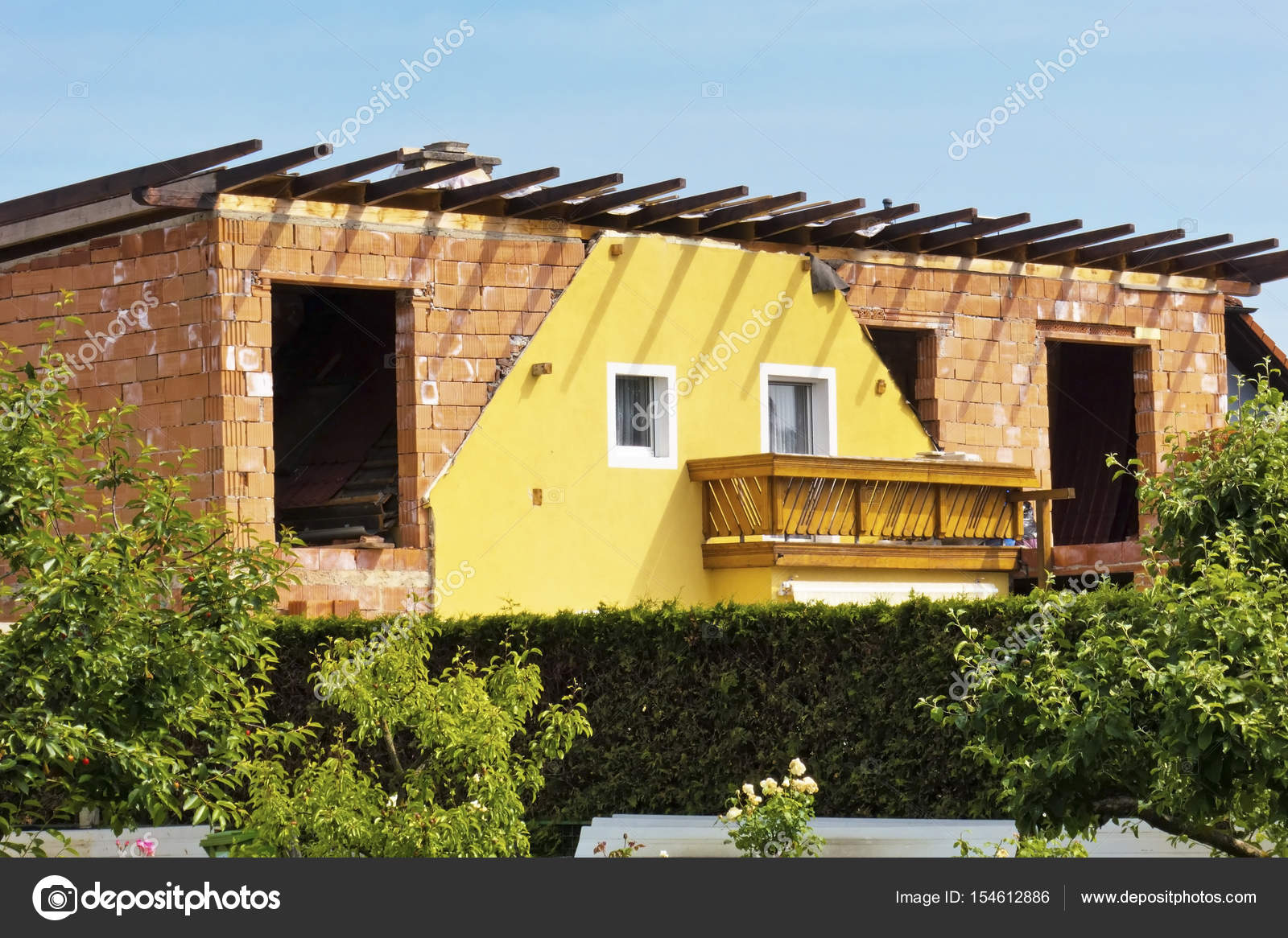 Attachment to an old house Stock Photo by ©ginasanders 154612886