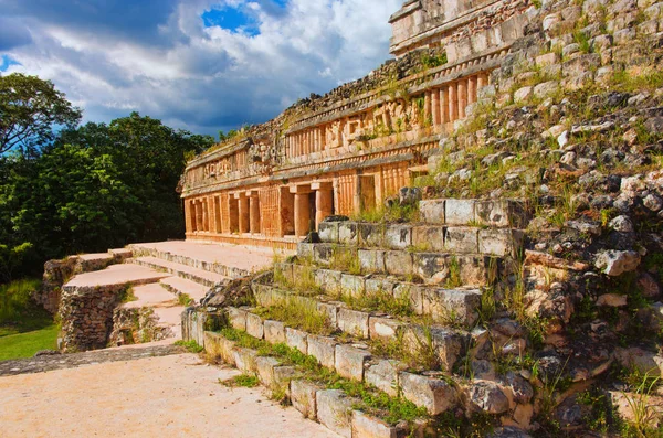 Sayil Maya Archaeological Site Yucatan Mexico Remains Palace Unesco ...