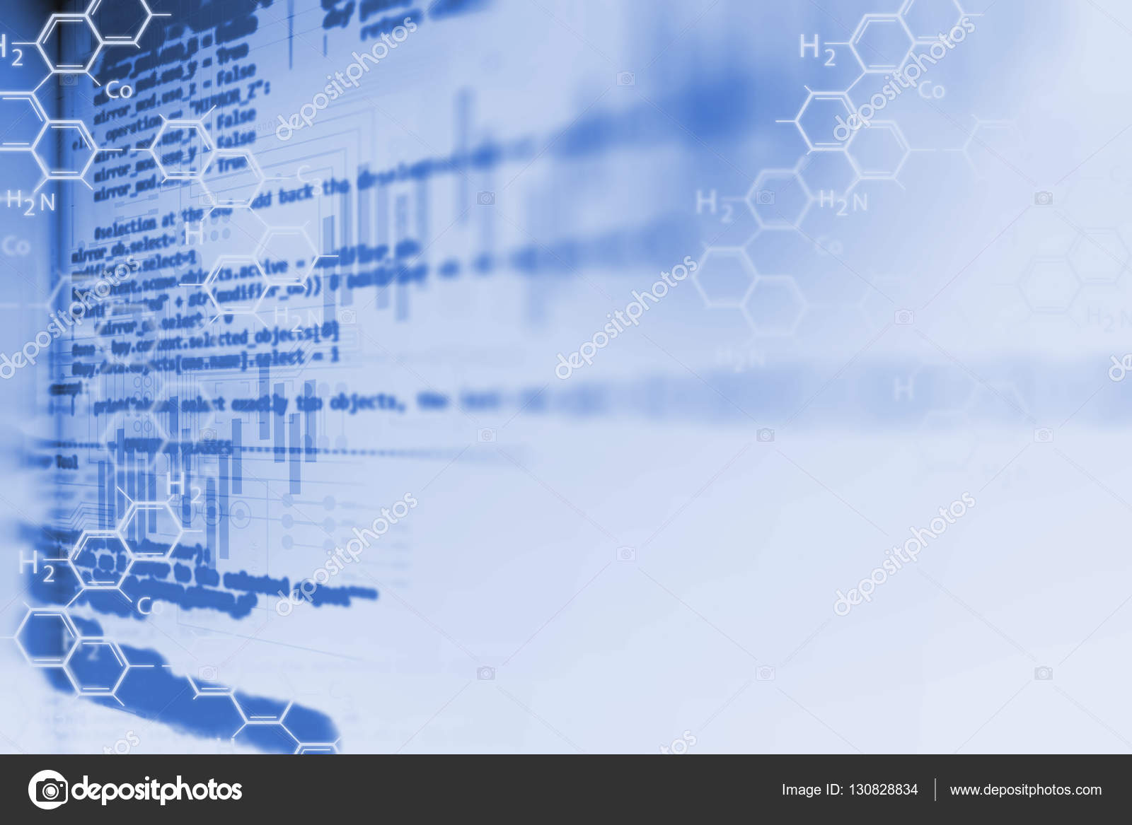 Programming code abstract technology background of software deve Stock ...