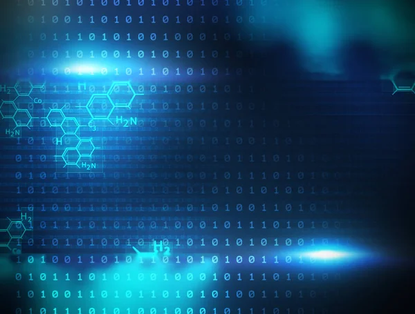 digital code number abstract technology background - Stock Image ...