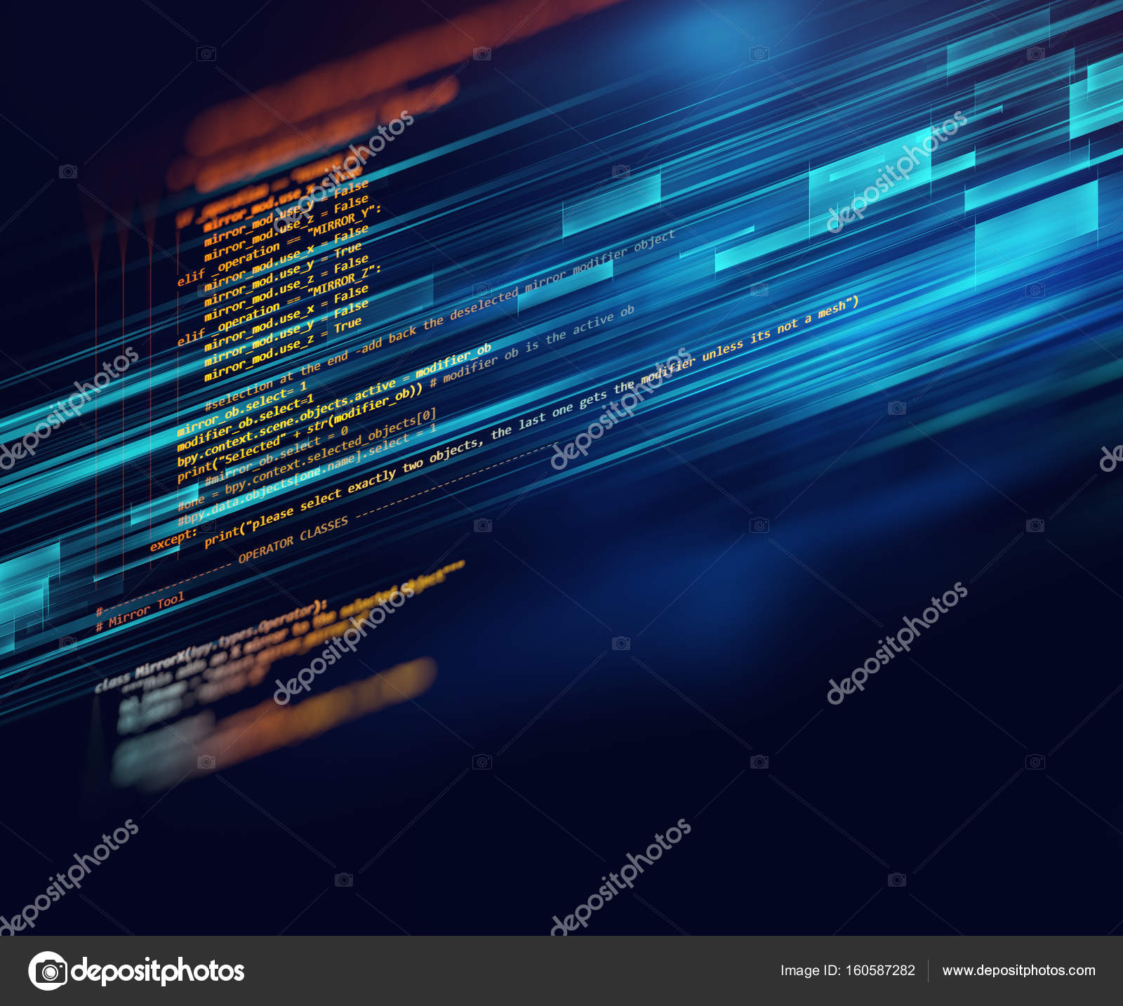Programming code abstract technology background of software deve Stock Photo by ©monsit 160587282