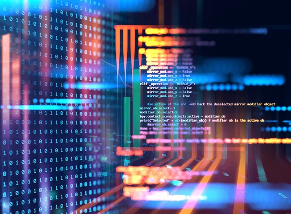 Programmation code abstrait technologie fond de logiciel deve — Photo ...