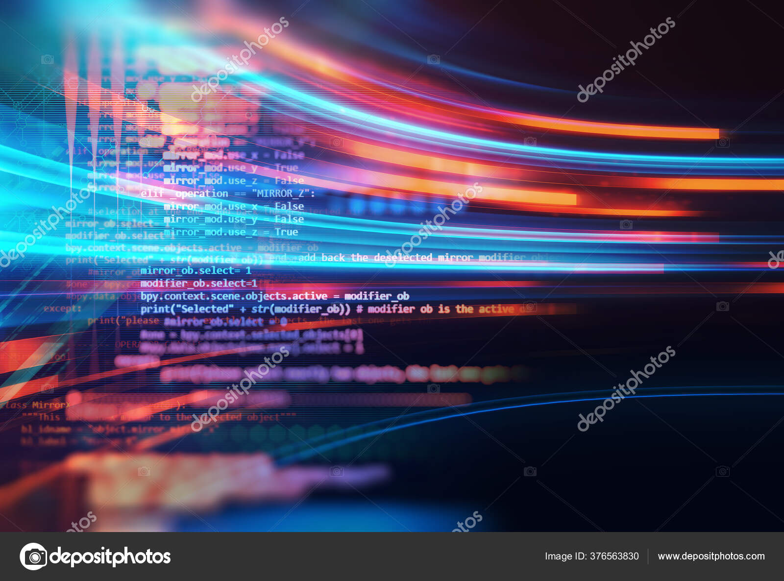 Programmation Code Abstrait Technologie Fond Développeur Logiciels ...