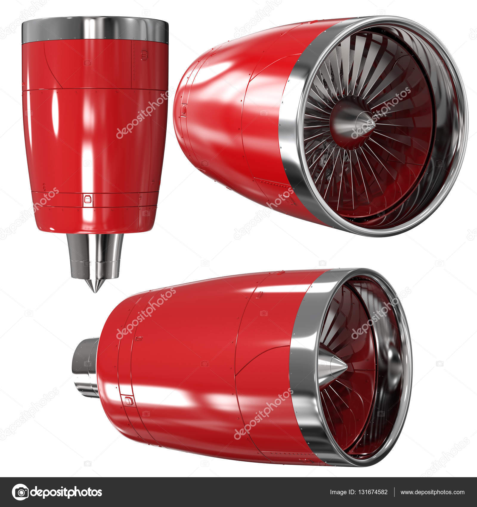 Jet engine on white background Stock Photo by ©phonlamai 131674582