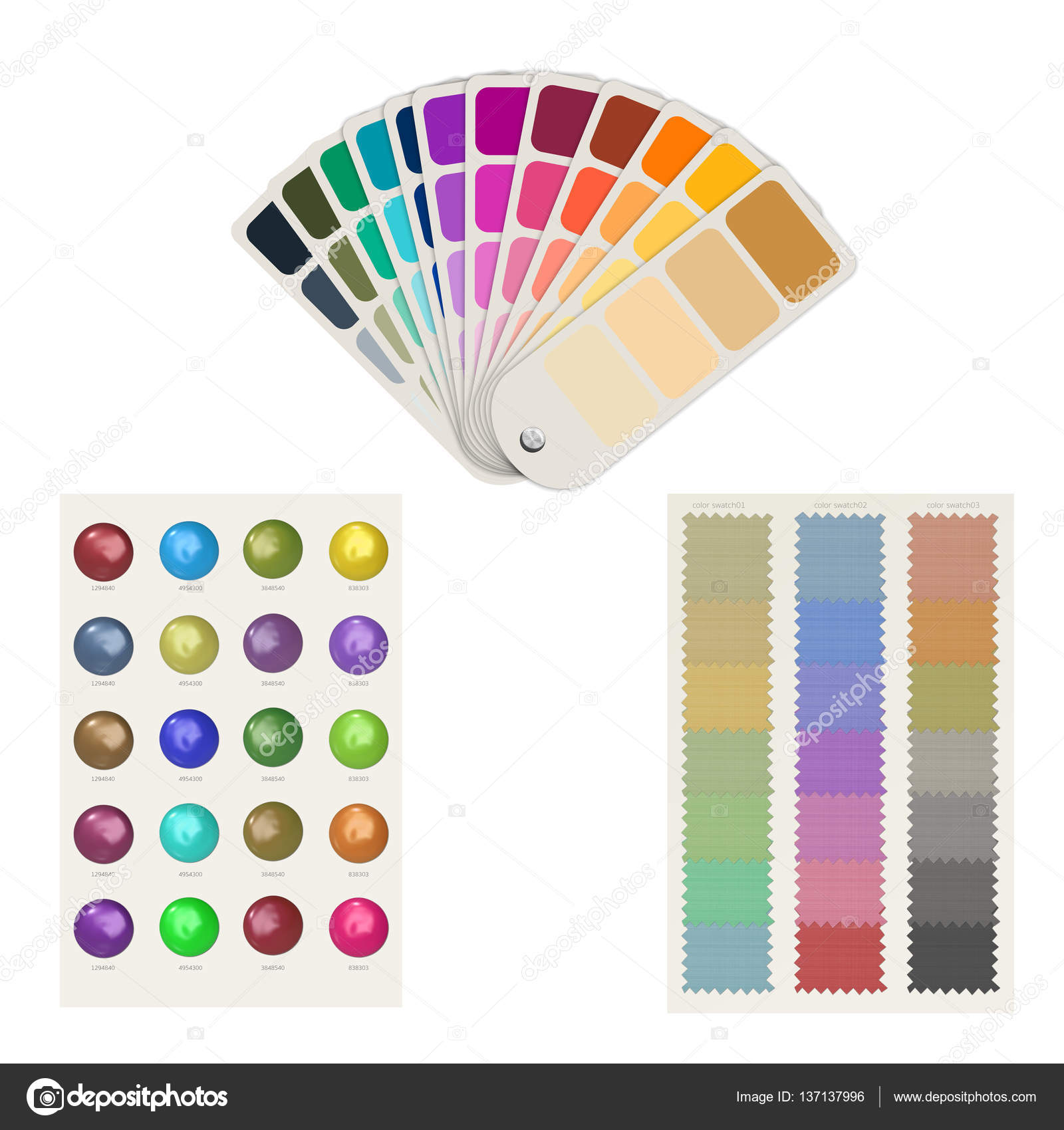 Color swatch collection Stock Photo by ©phonlamai 137137996