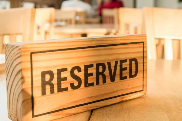 Reservation seat at restaurant for dating on celebrate day concept ...