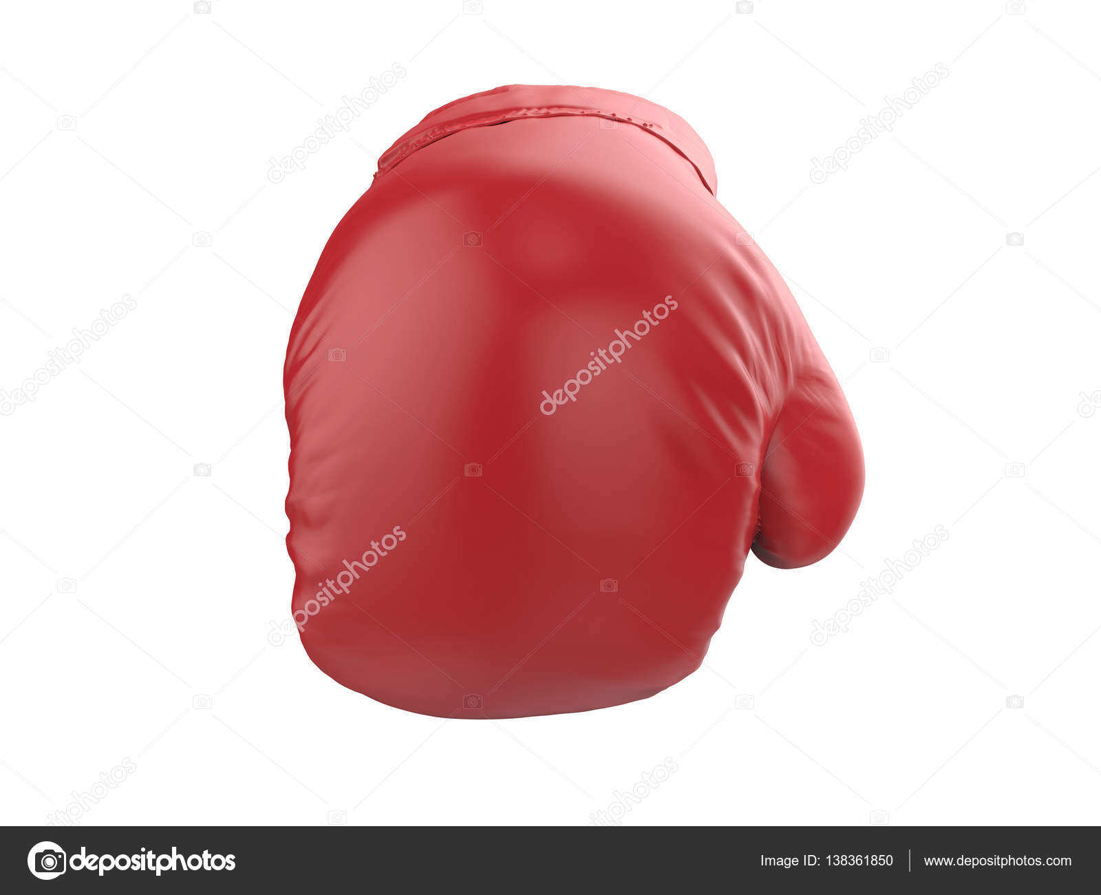 Punching red boxing glove Stock Photo by ©phonlamai 138361850