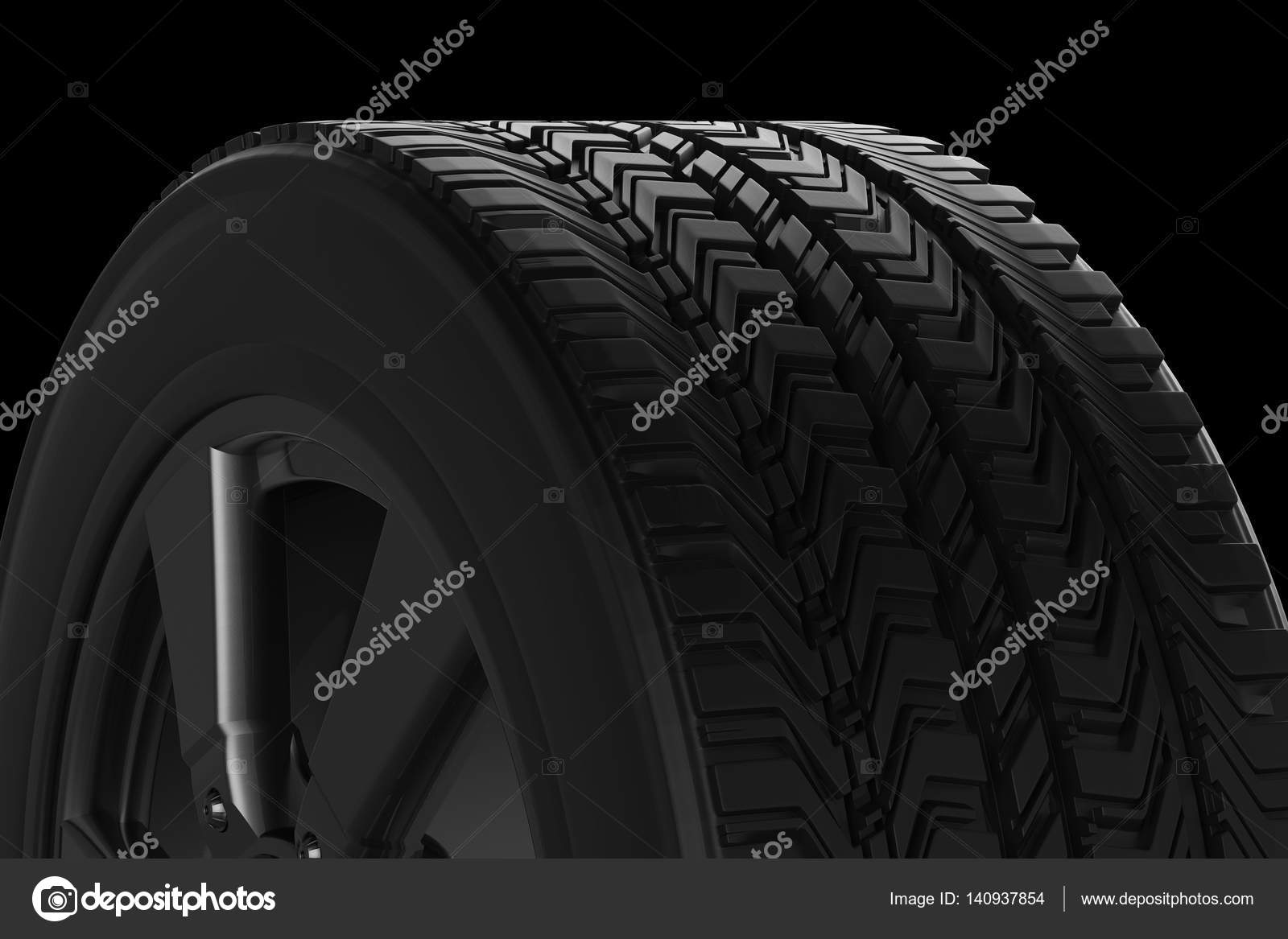 Black tire texture — Stock Photo © phonlamai #140937854