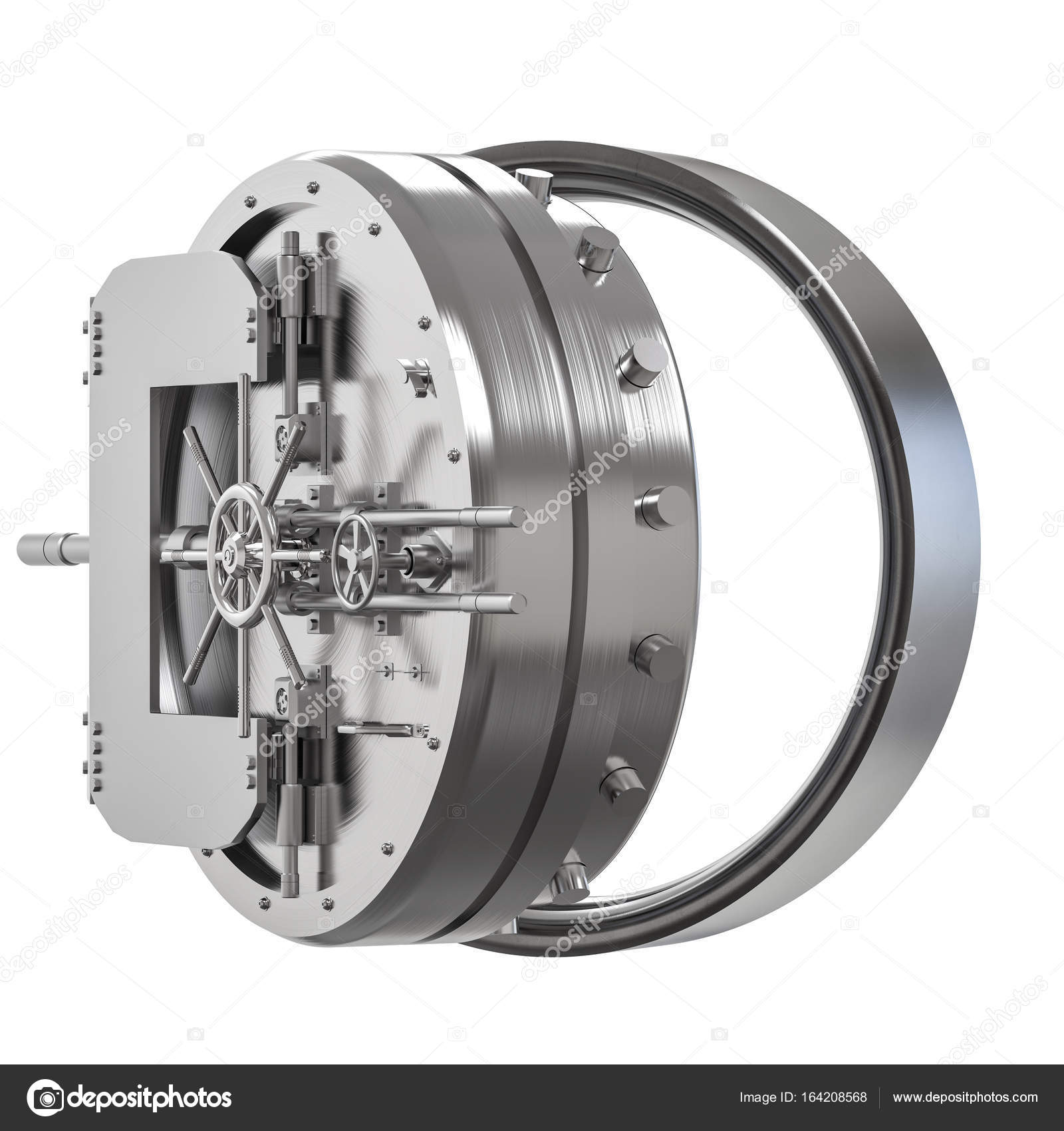 Metal bank vault — Stock Photo © phonlamai #164208568