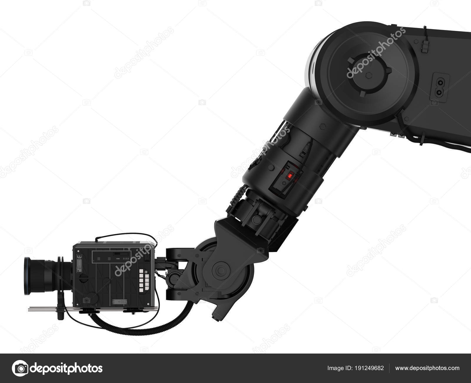 Black robotic camera — Stock Photo © phonlamai #191249682