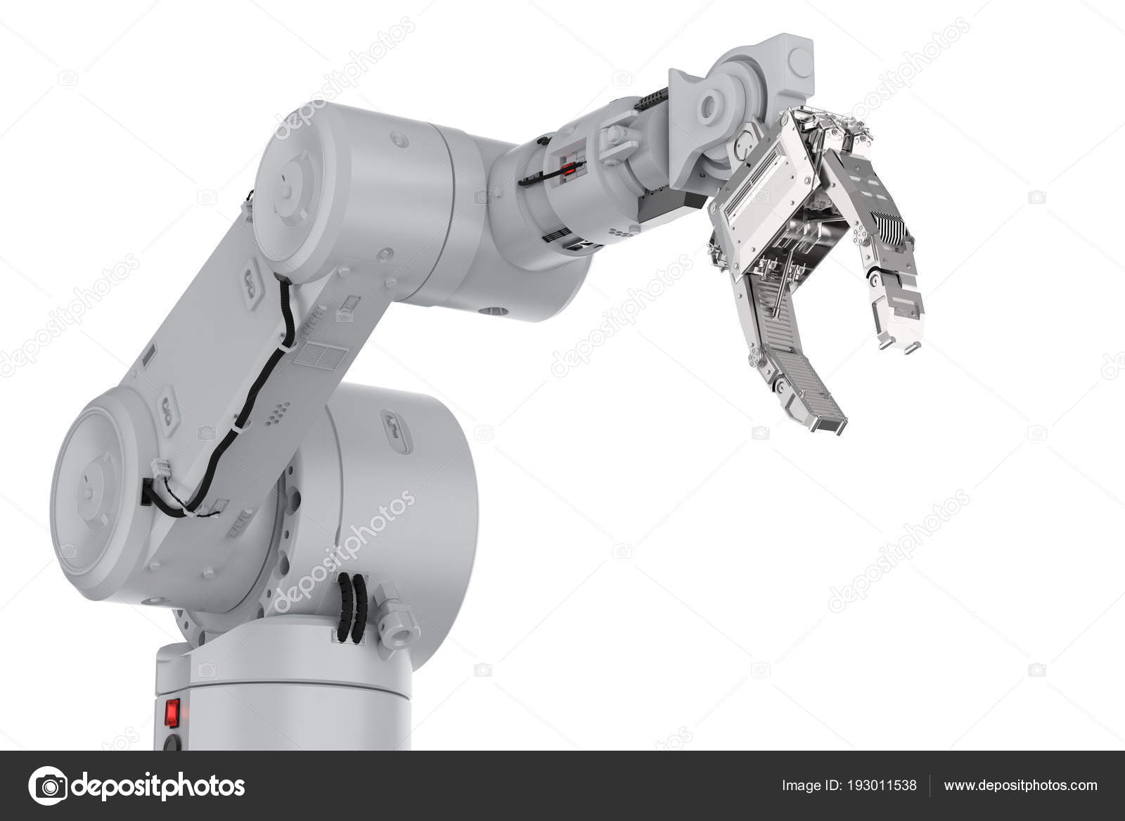 Robotic arm or robot hand Stock Photo by ©phonlamai 193011538