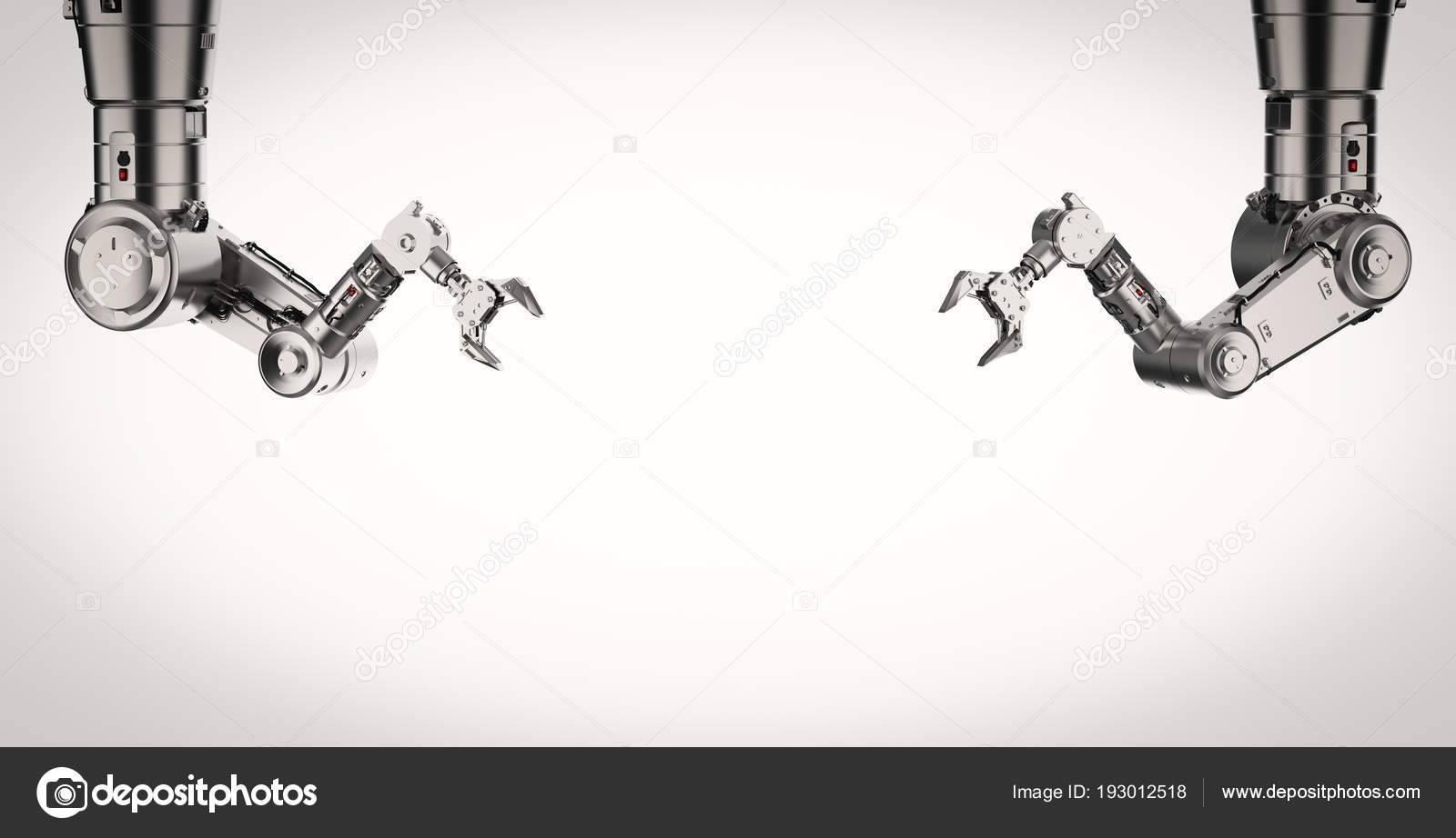 Robotic arm or robot hand Stock Photo by ©phonlamai 193012518