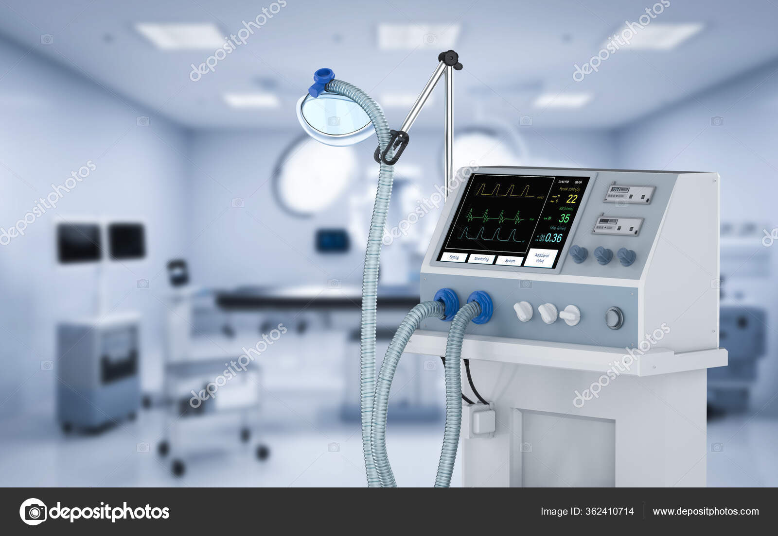 Ventilator Machine Icu
