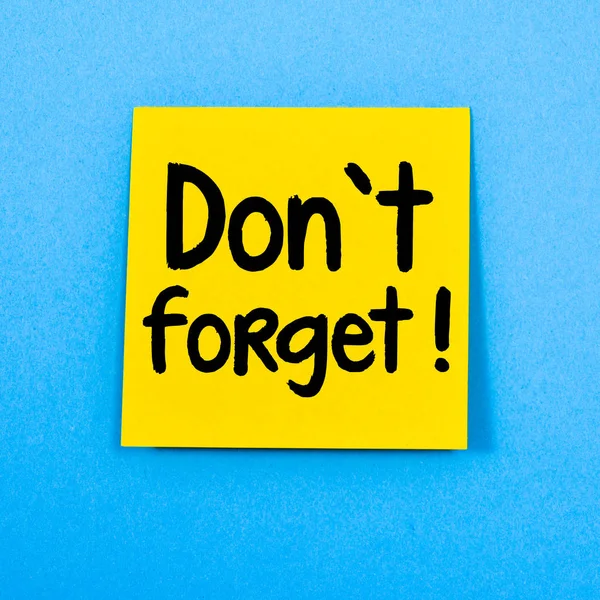 Dont forget Stock Photos, Royalty Free Dont forget Images | Depositphotos