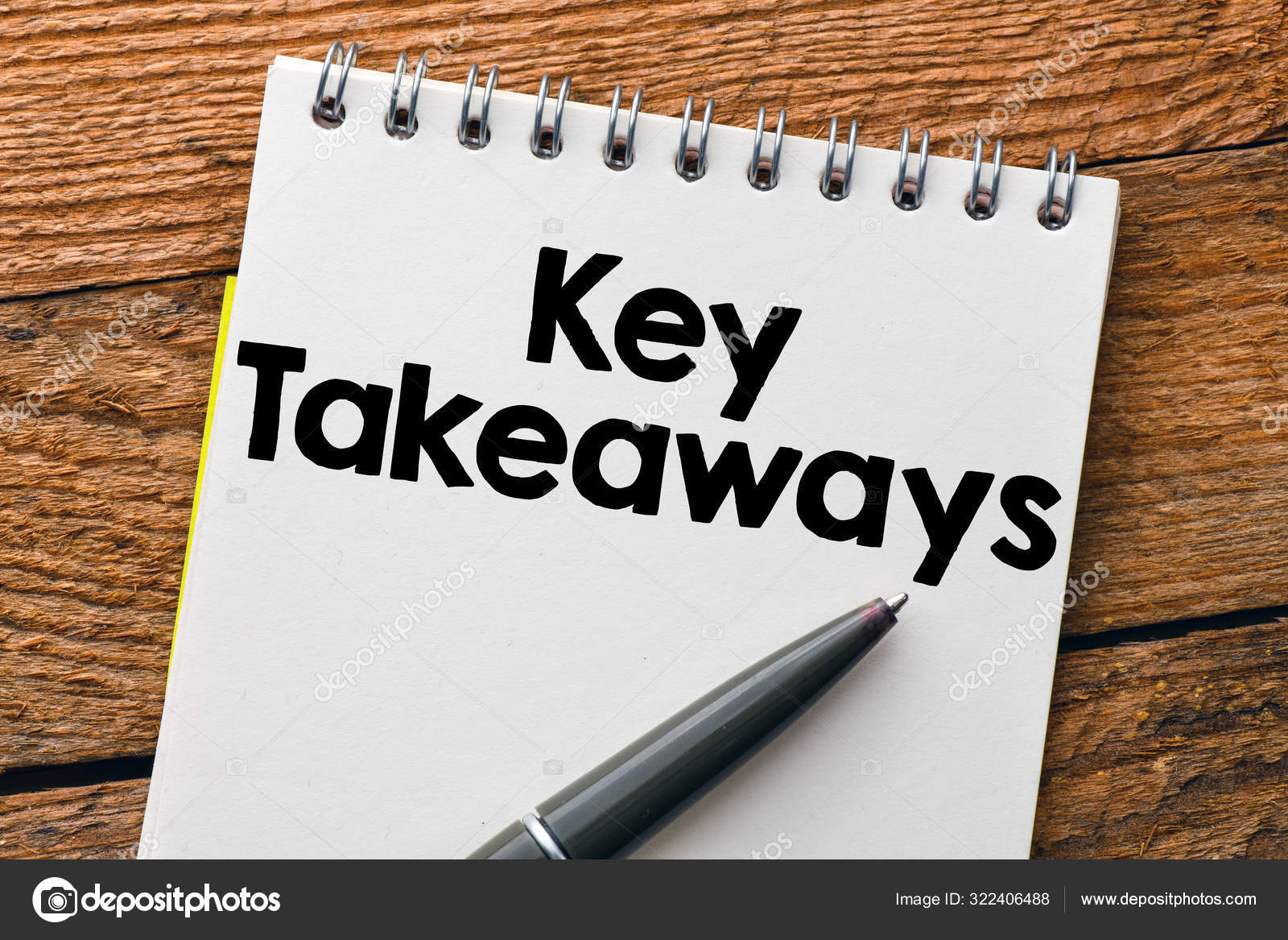 Key Takeaways Text Written Notebook Wooden Background View — Stock ... Key Takeaways Text Written Notebook Wooden Background View — Stock ...