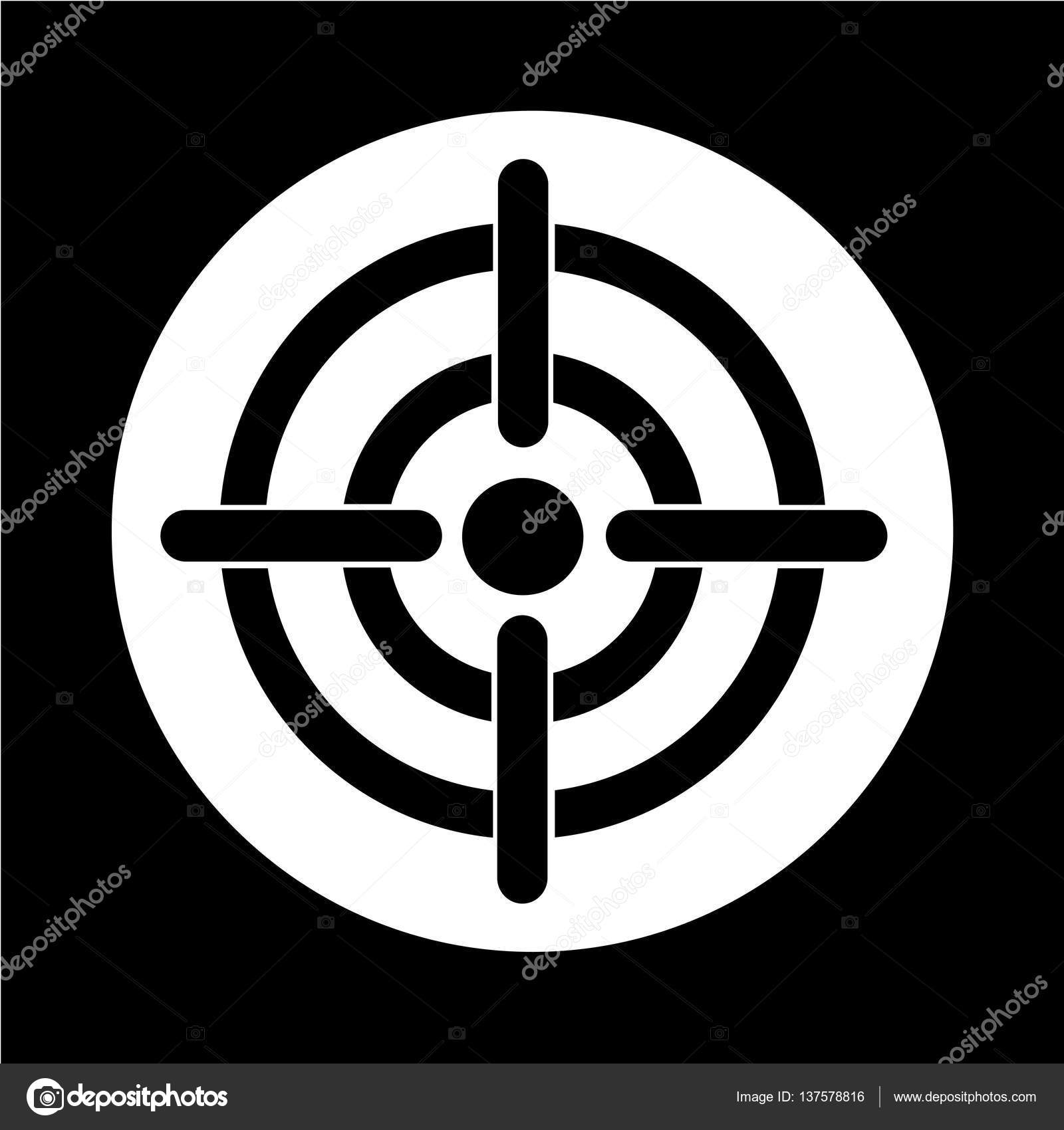Dart Target icon — Stock Vector © porjai #137578816
