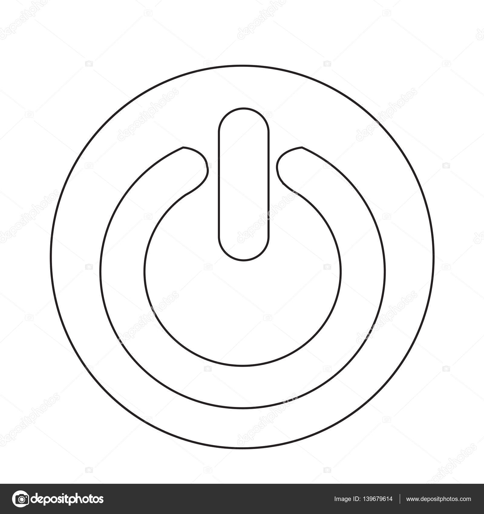 On Off icono del interruptor Vector de stock por ©porjai 139679614