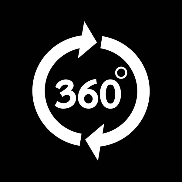 360 degrees. 360 icon, 360 icon eps10, 360 icon vector, 360 icon eps ...