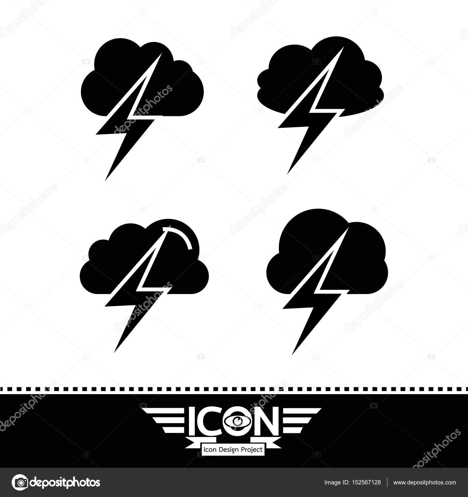 Cloud icon set — Stock Vector © porjai #152567128