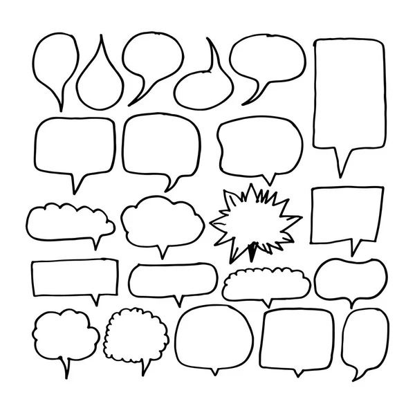 Speech bubbles — Stock Vector © bioraven #30152279