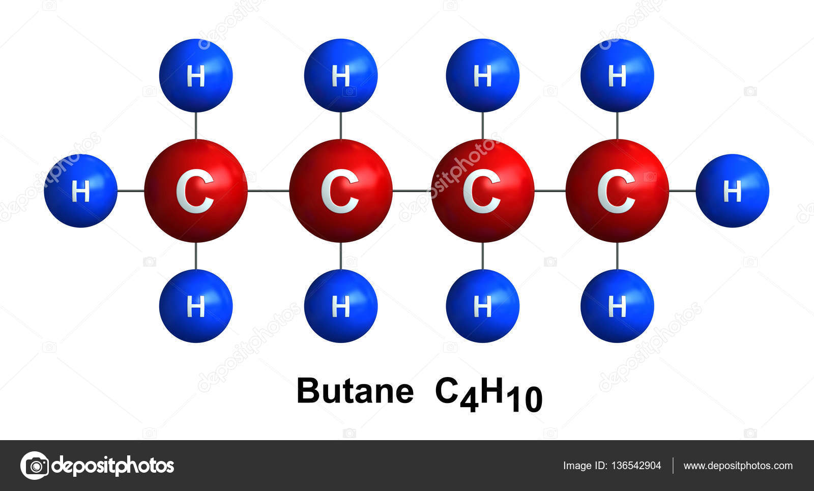 Butene Molecule