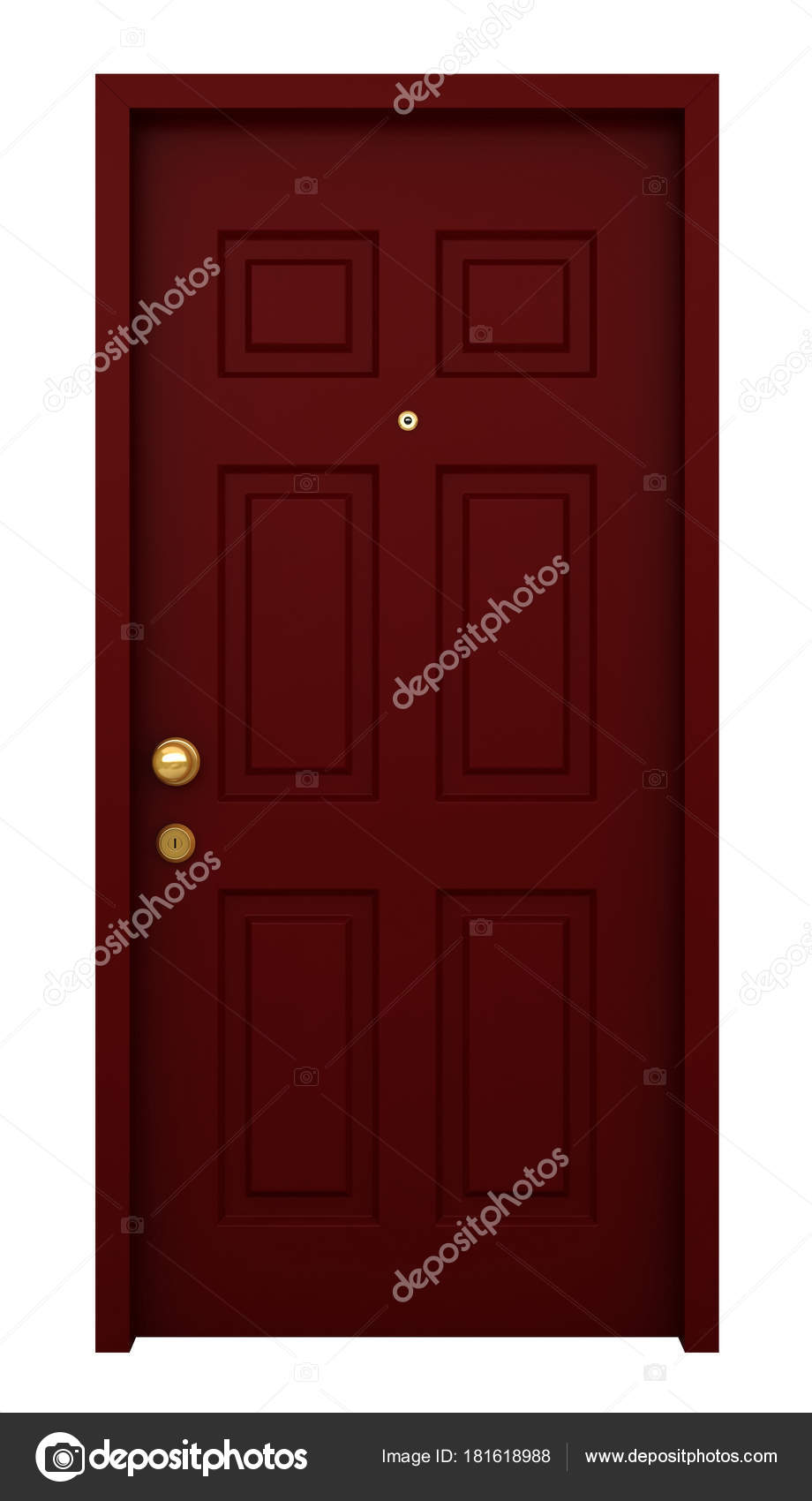 Door with frame — Stock Photo © oorka5 #181618988