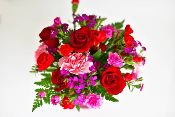 Red flowers bouquet Stock Photos, Royalty Free Red flowers bouquet ...