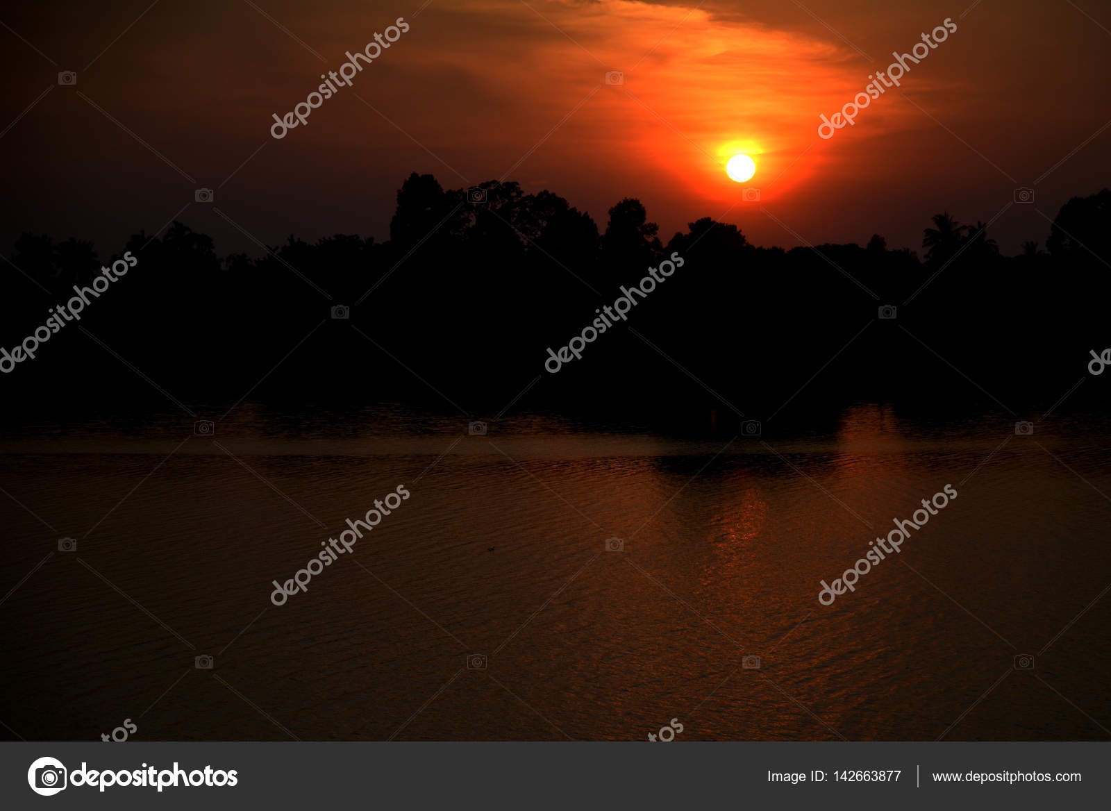 Sun rise and sun set background. ⬇ Stock Photo, Image by © bigjom ...