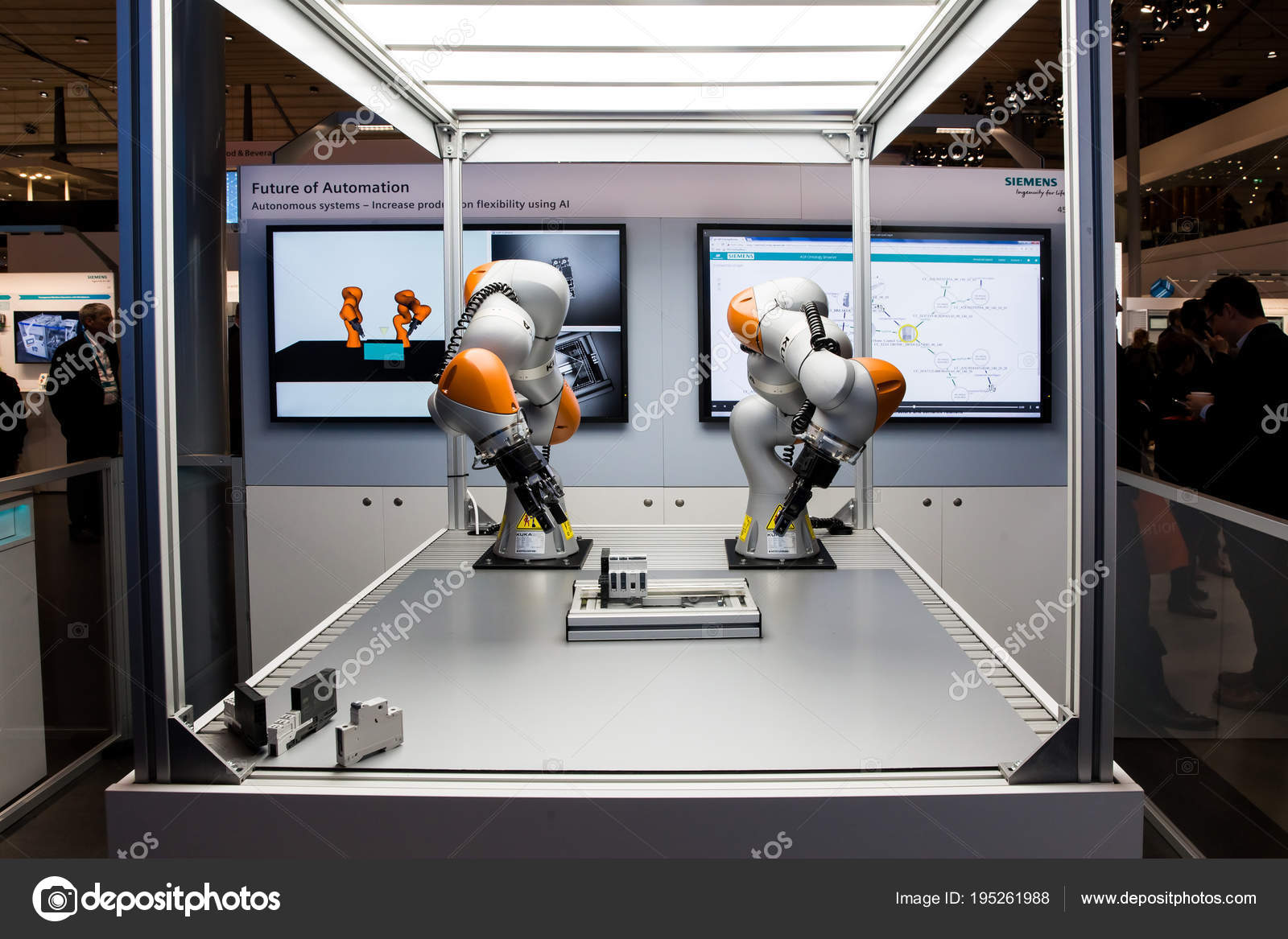Future of automation, autonomous system with Kuka robots on Siemens ...