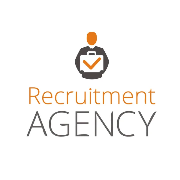 Recruitment Agency vector logo ⬇ Vector Image by © ullahook | Vector ...